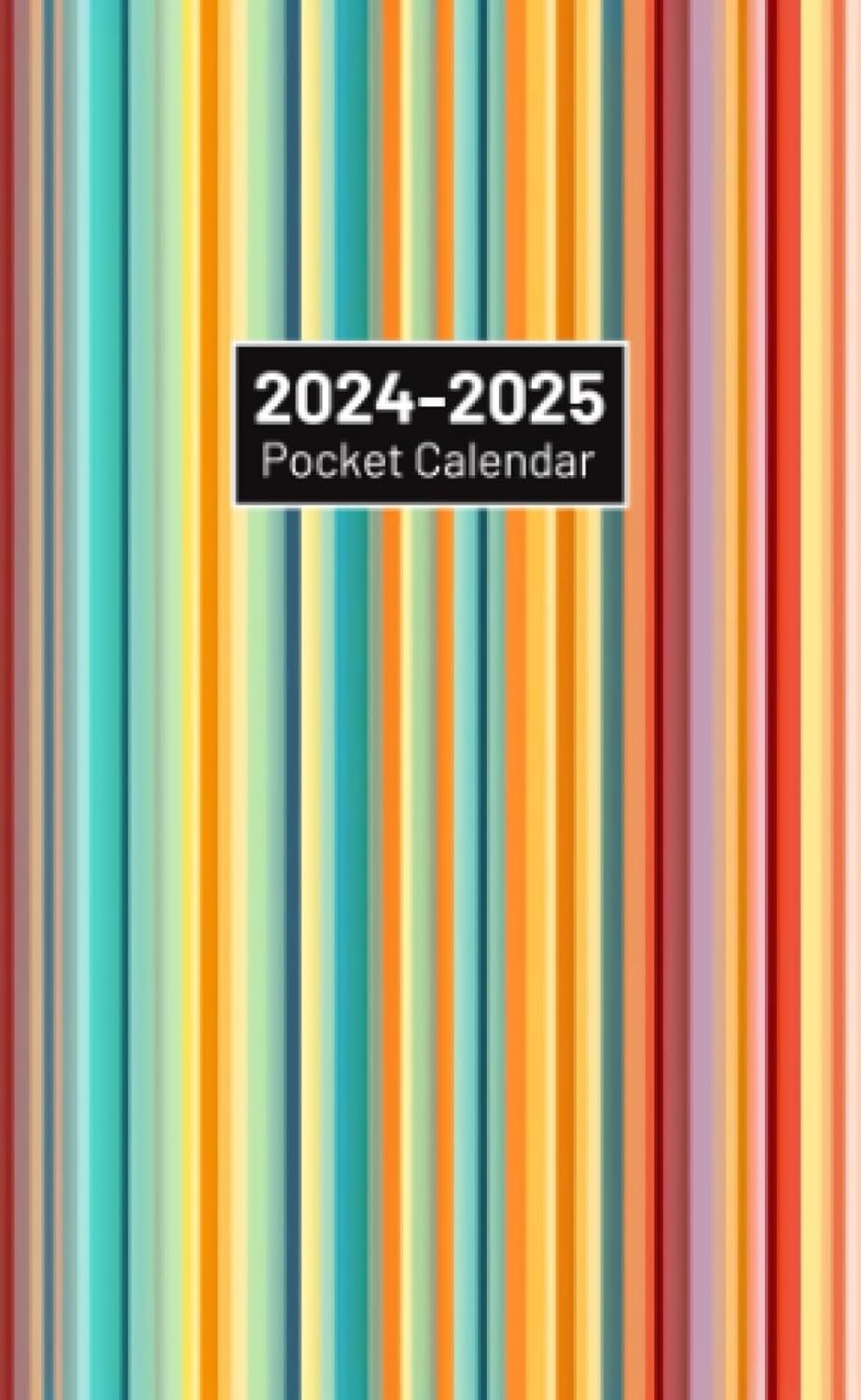 Amazon.com: pocket calendar 2024-2025 for purse: 2 Year Small Size 4x6 ...