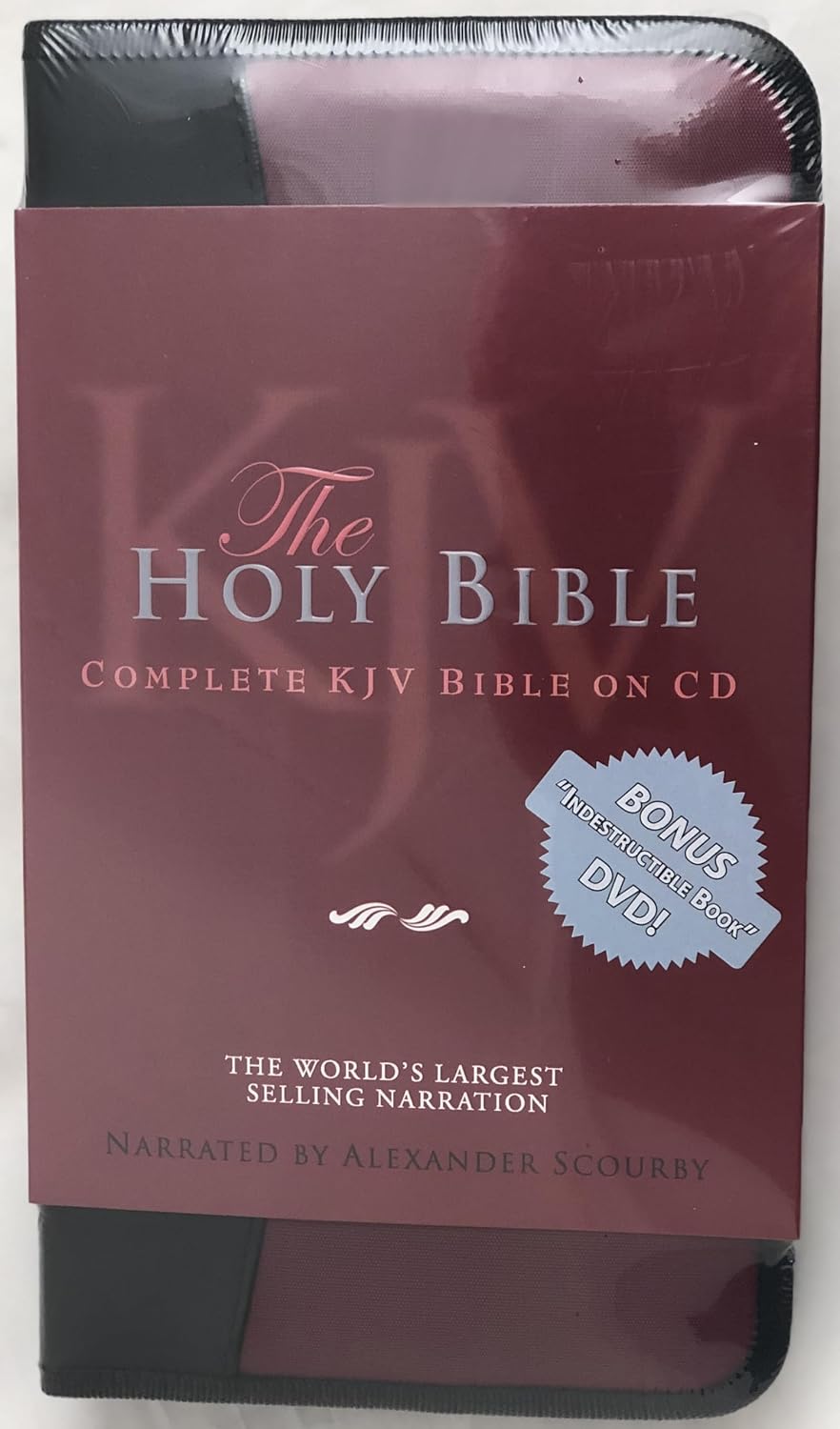 KJV Complete Bible-Nylon Zip (60 CD + 1 DVD): SCOURBY ALEXANDER ...