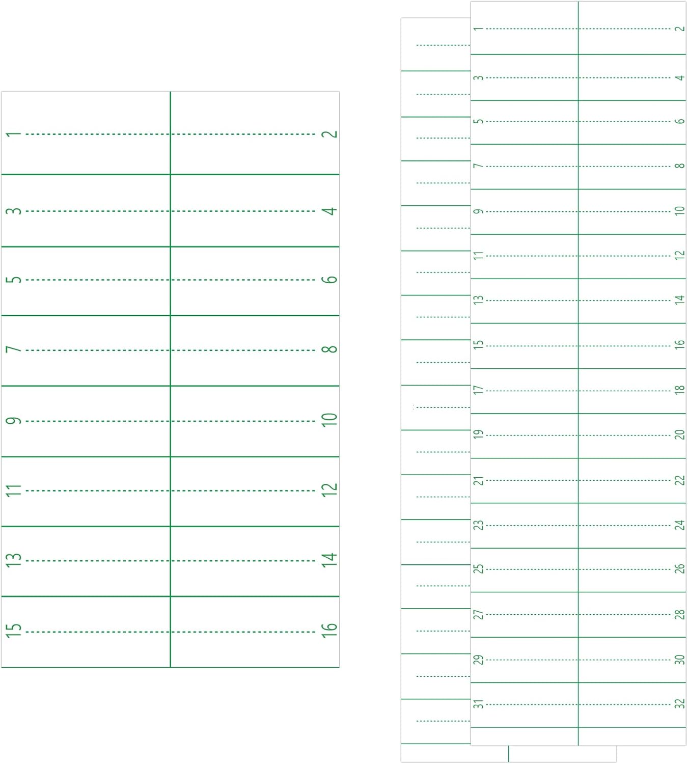 32 Circuits 10 Pack Vinyl Replacement for Eaton Electrical Panel/Load ...
