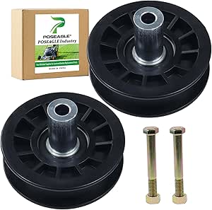 Amazon.com : POSEAGLE 2 Pack 532179114 Composite Idler Pulley Replaces ...