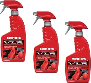 Amazon.com: Mothers 06524 VLR VinylLeatherRubber Care, 24 oz - 3 Pack (3)