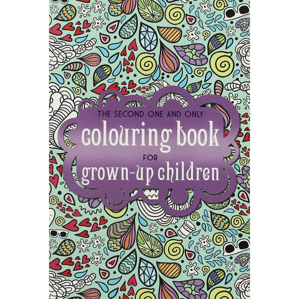 Buy SECOND ONE & ONLY COLOURING BK GROWN UP (ONE & ONLY COLOURING BOOKS ...