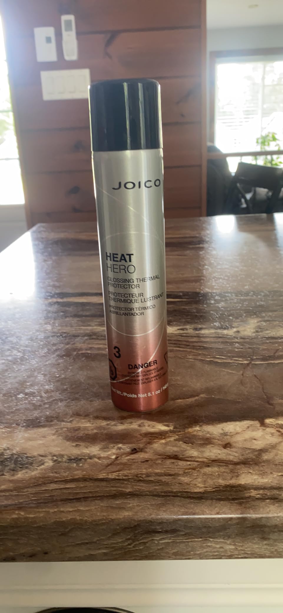 Joico Heat Hero Glossing Thermal Protector Hair Spray, for Split Ends ...