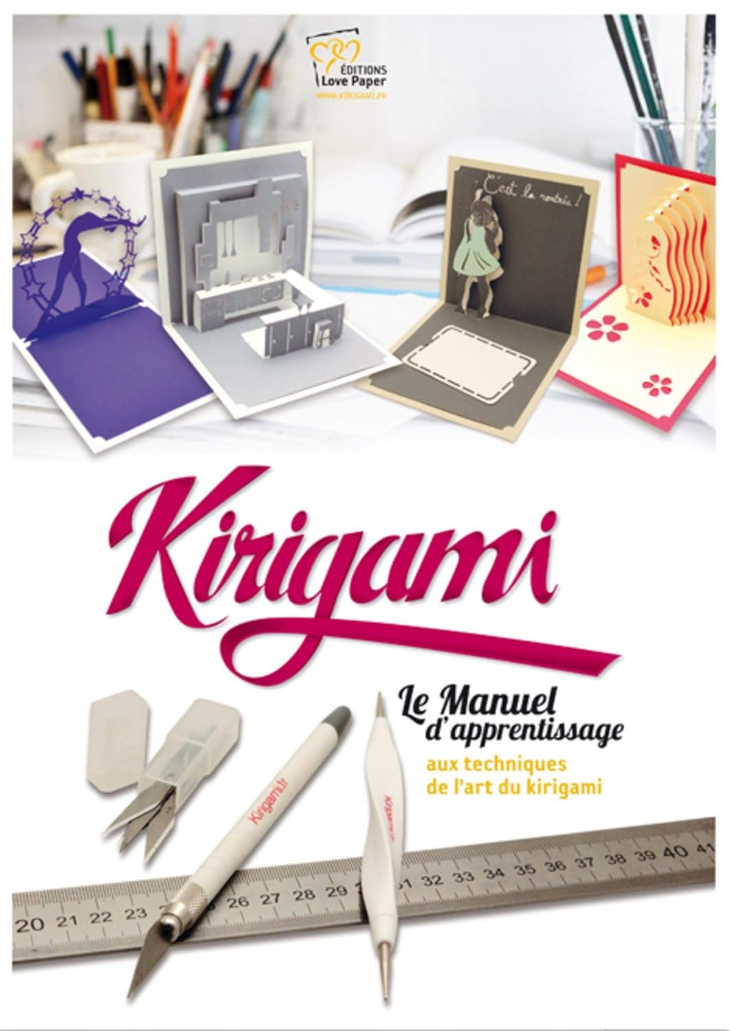 Amazon.com: KIRIGAMI LE MANUEL D APPRENTISSAGE AUX TECHNIQUES DE L ART ...