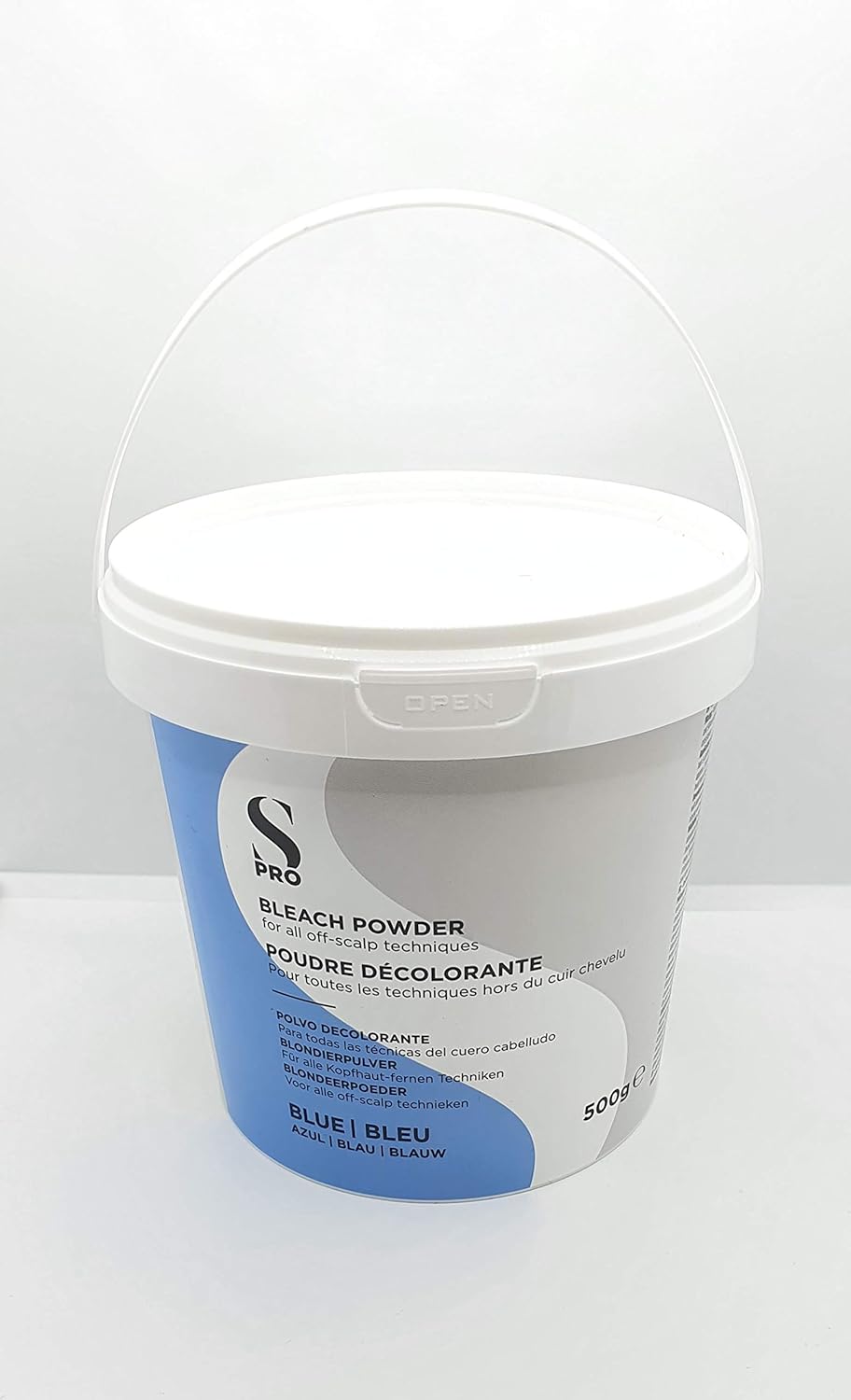 S-PRO Blue Powder Bleach 500g : Amazon.co.uk: Beauty