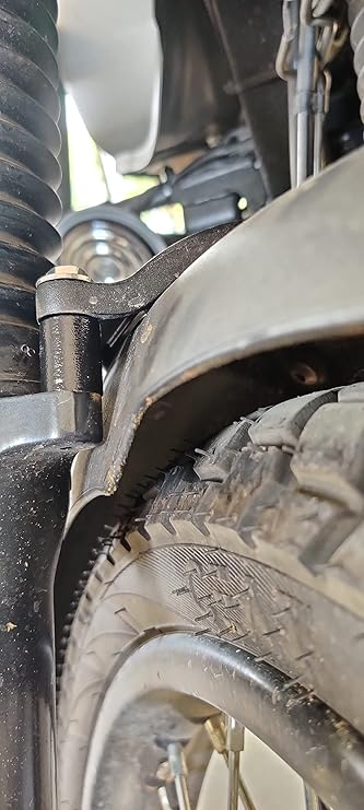 Auto Infinity Mud Guard Riser Compatible with Royal Enfield Himalayan ...