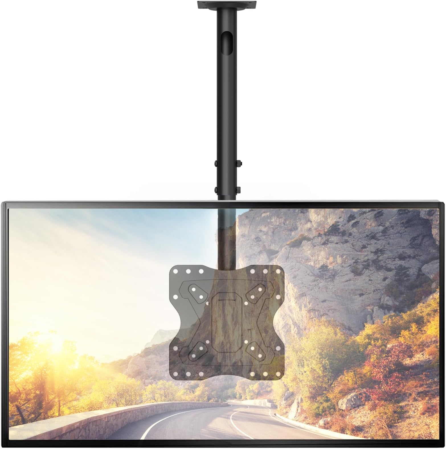Amazon.com: AENTGIU Ceiling TV Mount Bracket - Hanging TV Mount Fits ...