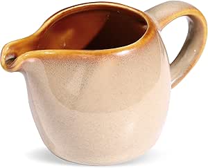 Amazon.com: Porcelain Milk Creamer Container with Handle, 110 ml/3.8 Oz ...