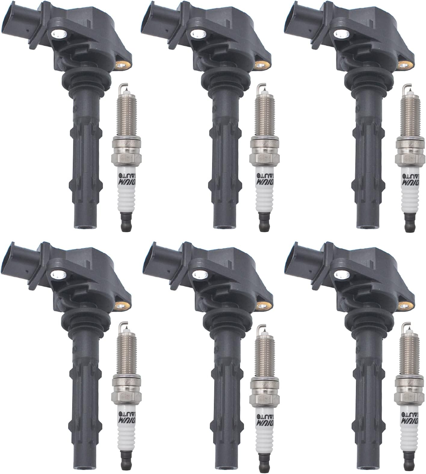 Amazon.com: ENA Pack of 6 Ignition Coil 2.5L 3.0L 3.5L V6 Compatible ...