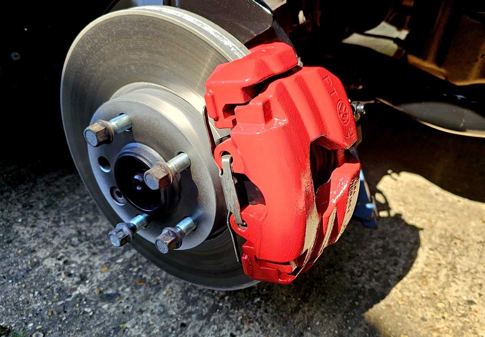 STEMMA® BRAKE CALIPER PAINT FOR BREMBO RED HIGH TEMPERATURE 125ml GLOSS ...