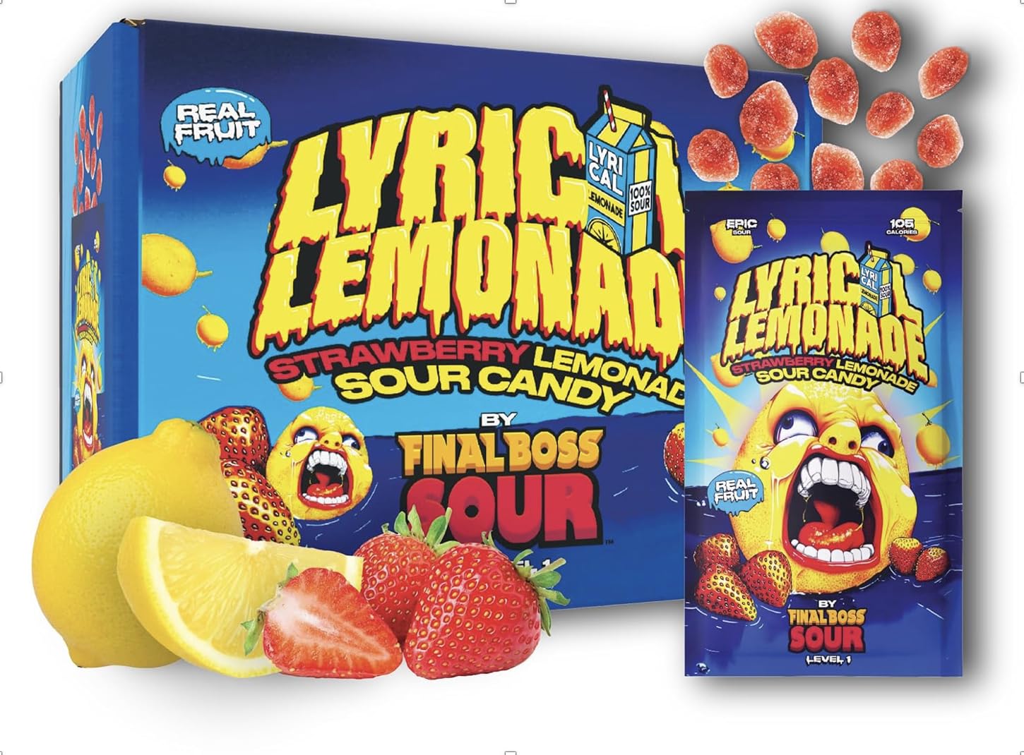 Amazon.com : Final Boss Sour and Lyrical Lemonade, Super Sour ...