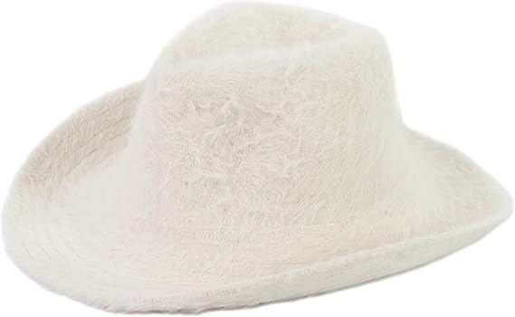 Rising Phoenix Industries Cute Furry Winter Fashion Cowgirl Hat ...