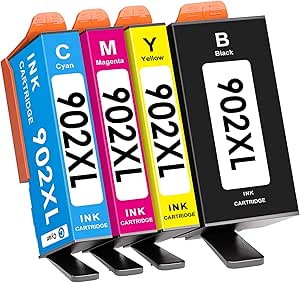 Amazon.com: Remanufactured 902XL Compatible with 902XL Ink Cartridge ...