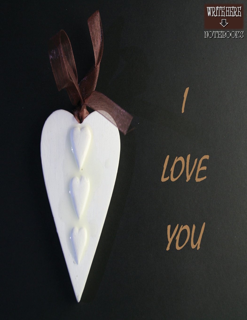Amazon.com: Write Here Notebooks: Love Notebook/Journal/Diary ...