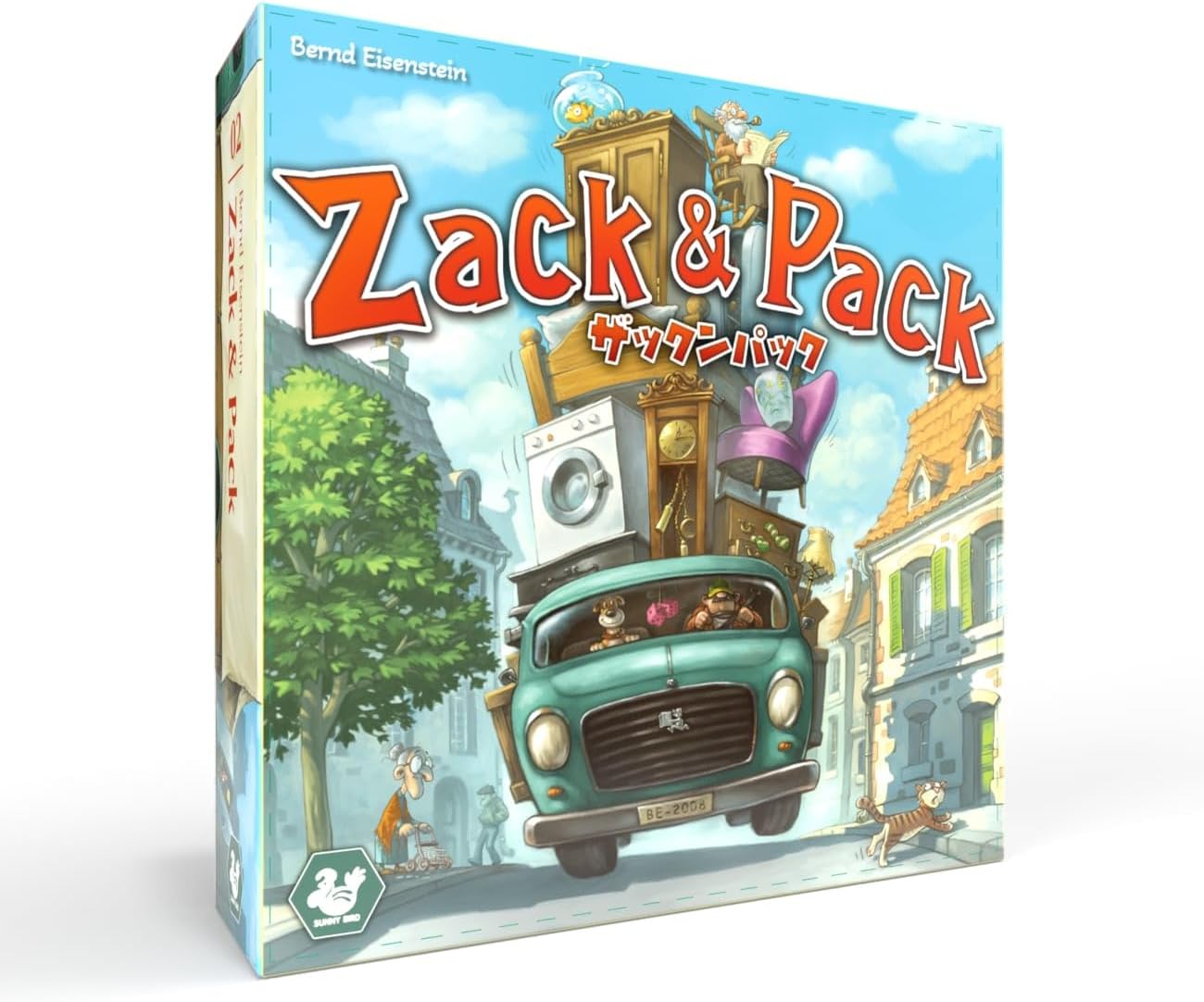 Amazon | ザックンパック 日本語版[ボードゲーム][サニーバード][Zack&Pack]2~6 人 /10 歳以上 /30~45 分 ...