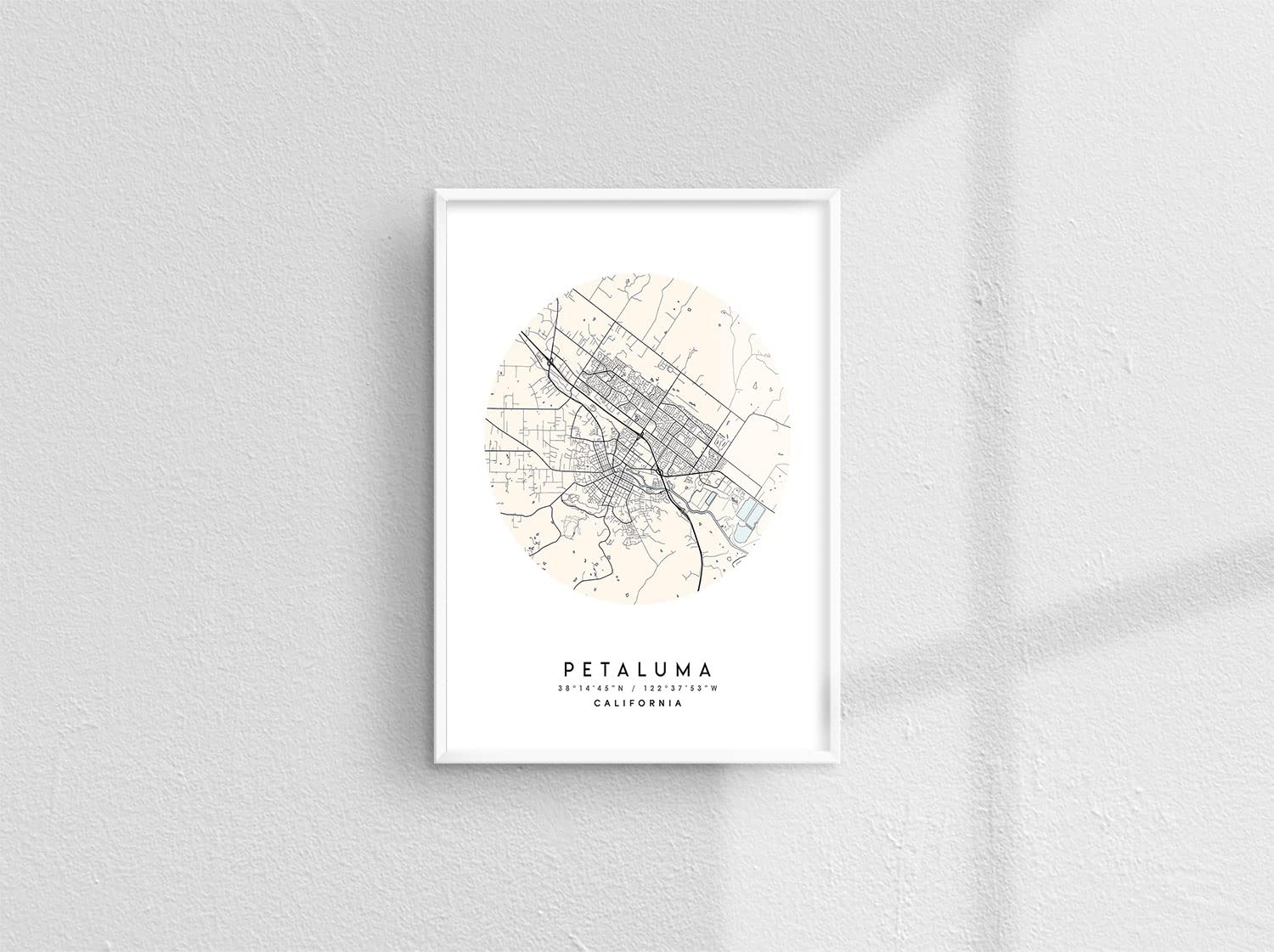 City Of Petaluma Ca Map