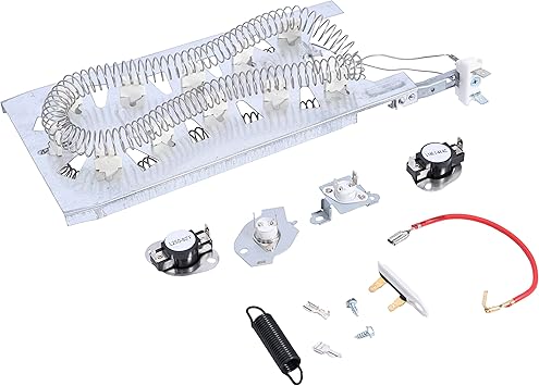 Amazon.com: Dryer Heating Element Replaces For Whirlpool WED8300SW2 ...