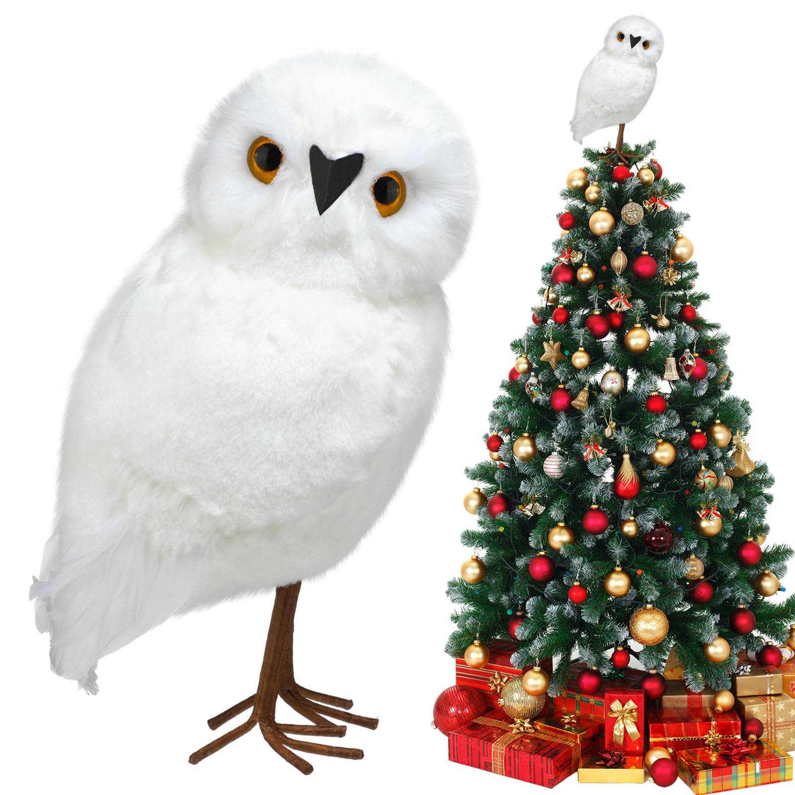 Owl Tree Topper Owl Glass Ball Ornament | West Elm