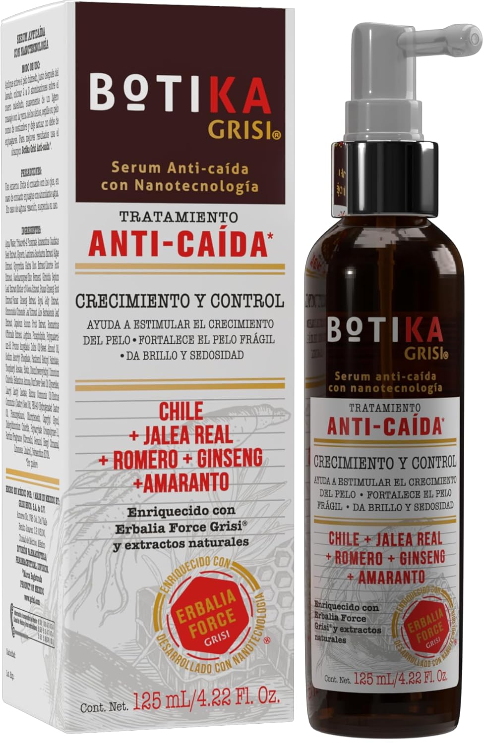 Botika Grisi, Serum Anticaída con Nanotecnología - Tratamiento capilar ...
