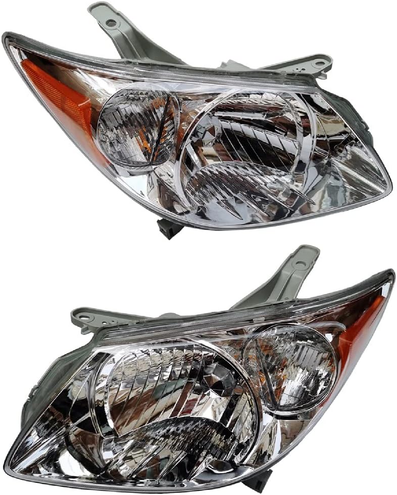 Amazon.com: EnSyuSuMa For 2005 2006 2007 2008Pontiac Vibe Headlight ...