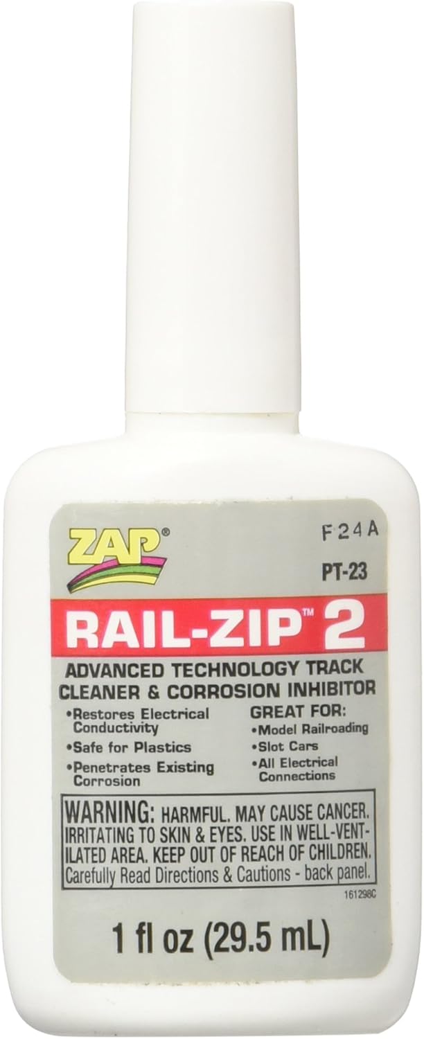 Amazon.com: Pacer Technology (Zap) Rail-Zip 2 Track Cleaner and ...