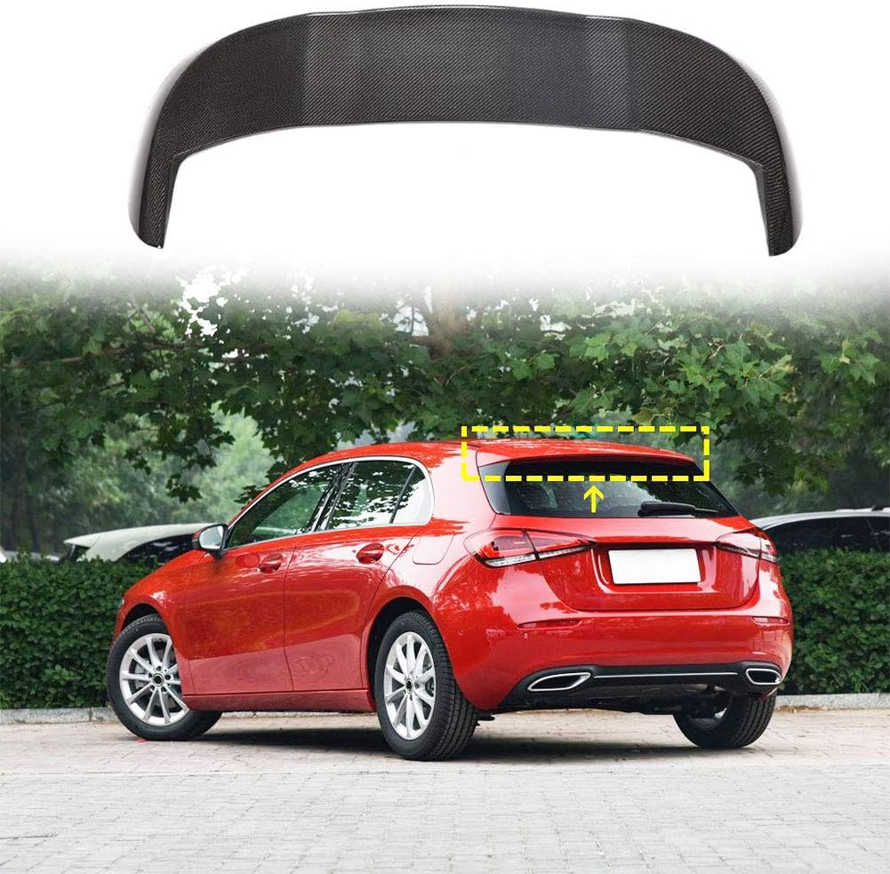 Amazon.com: MCARCAR KIT Carbon Fiber Car Rear Roof Spoiler Fits for ...