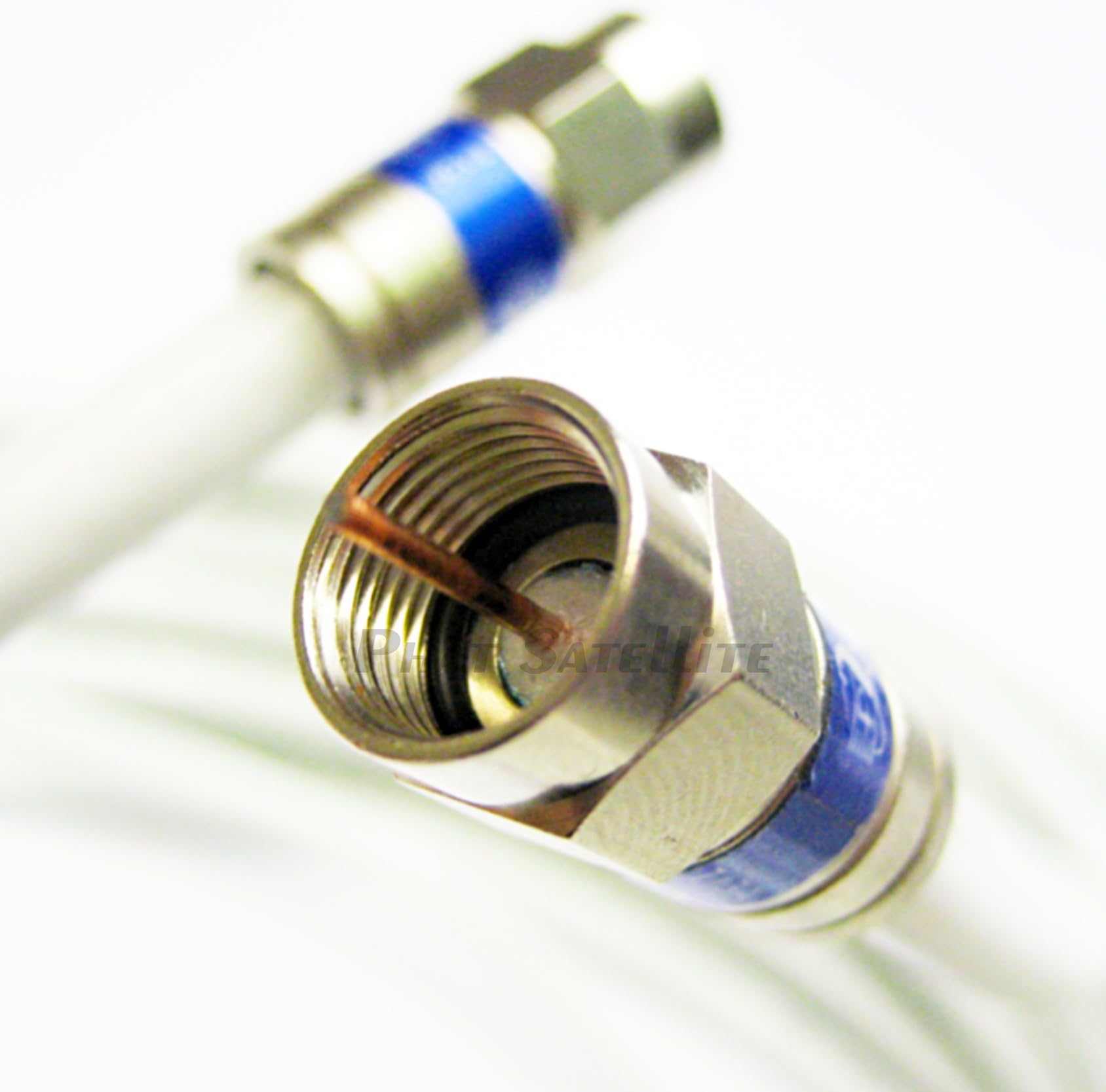 Amazon.com: White Coaxial RG6 Cable 100ft UL ETL cm CATV Fire Retardant ...