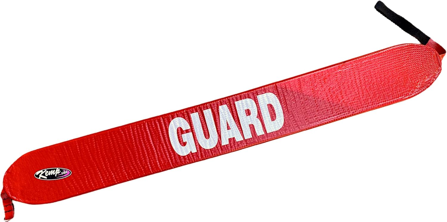Kemp USA 50" Grip it Mesh Lifeguard Rescue Tube with Guard Logo | Life ...