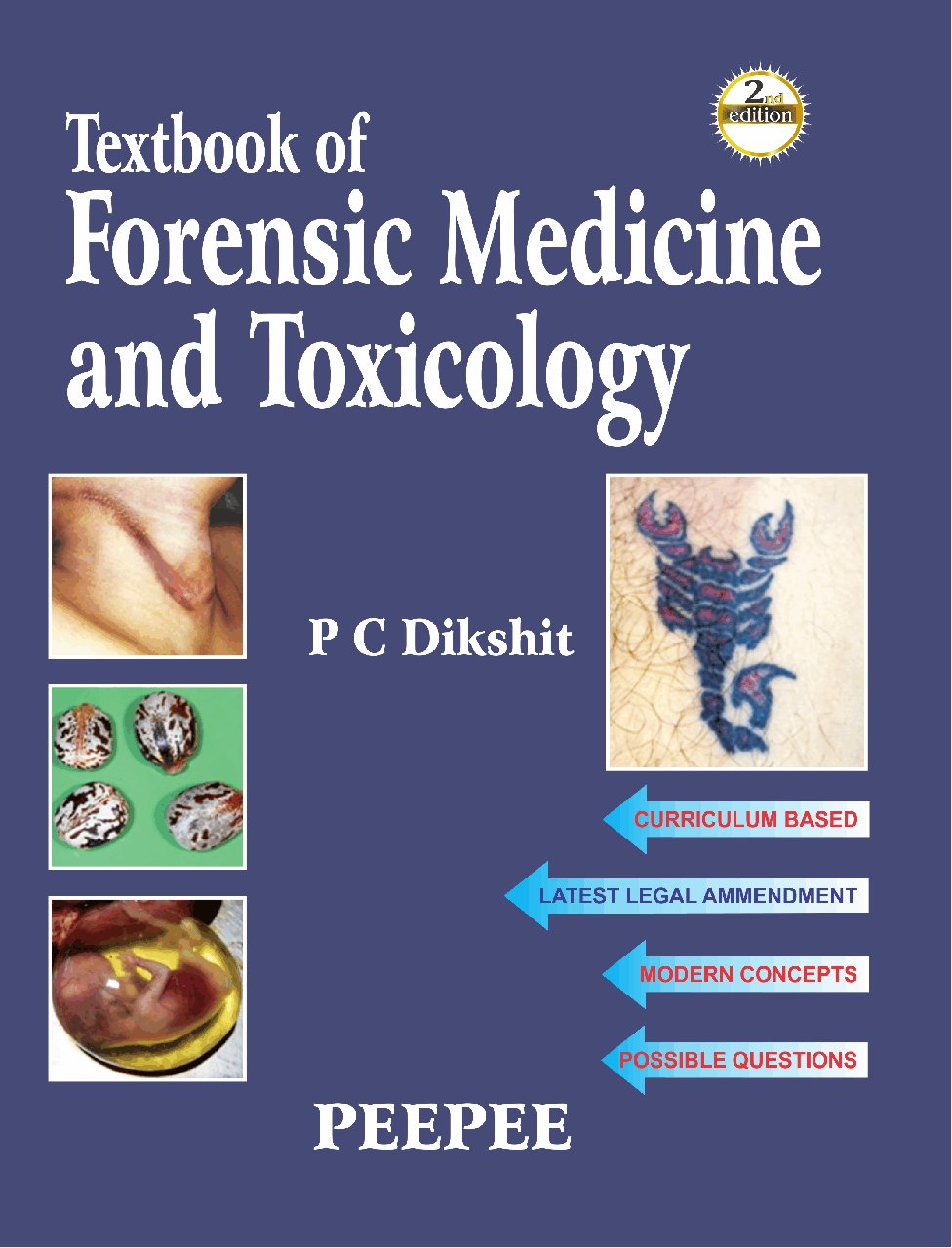 Amazon.in: Buy Textbook of Forensic Medicine and Toxicology: 2nd ...
