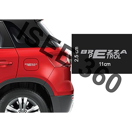 ISEE 360® Diesel Stickers for Car Fuel Tank Lid Maruthi Suzuki Vitara ...