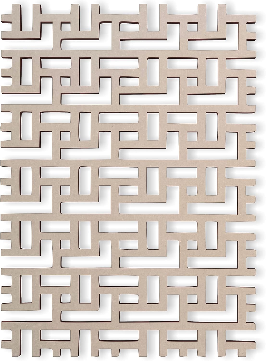 Amazon.com: Jess and Jessica Wood Aztec Design Lattice Panel - Mandala ...