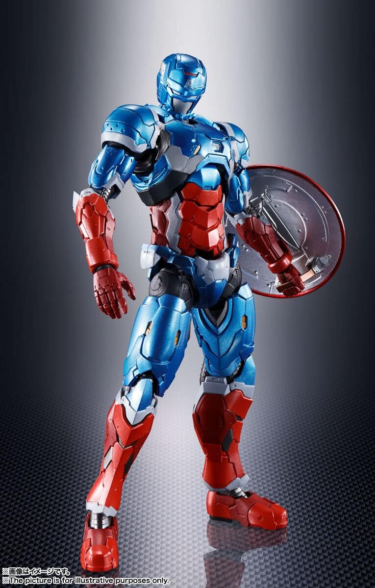 Amazon.com: TAMASHII NATIONS - Tech-On Avengers - Captain America ...