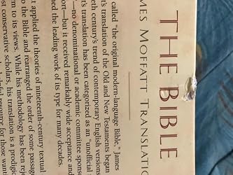 The Bible: James Moffatt Translation: Moffatt, James: 9780825432286 ...