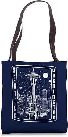 Amazon.com: Distressed Seattle Pacific Northwest Space Needle Souvenir ...