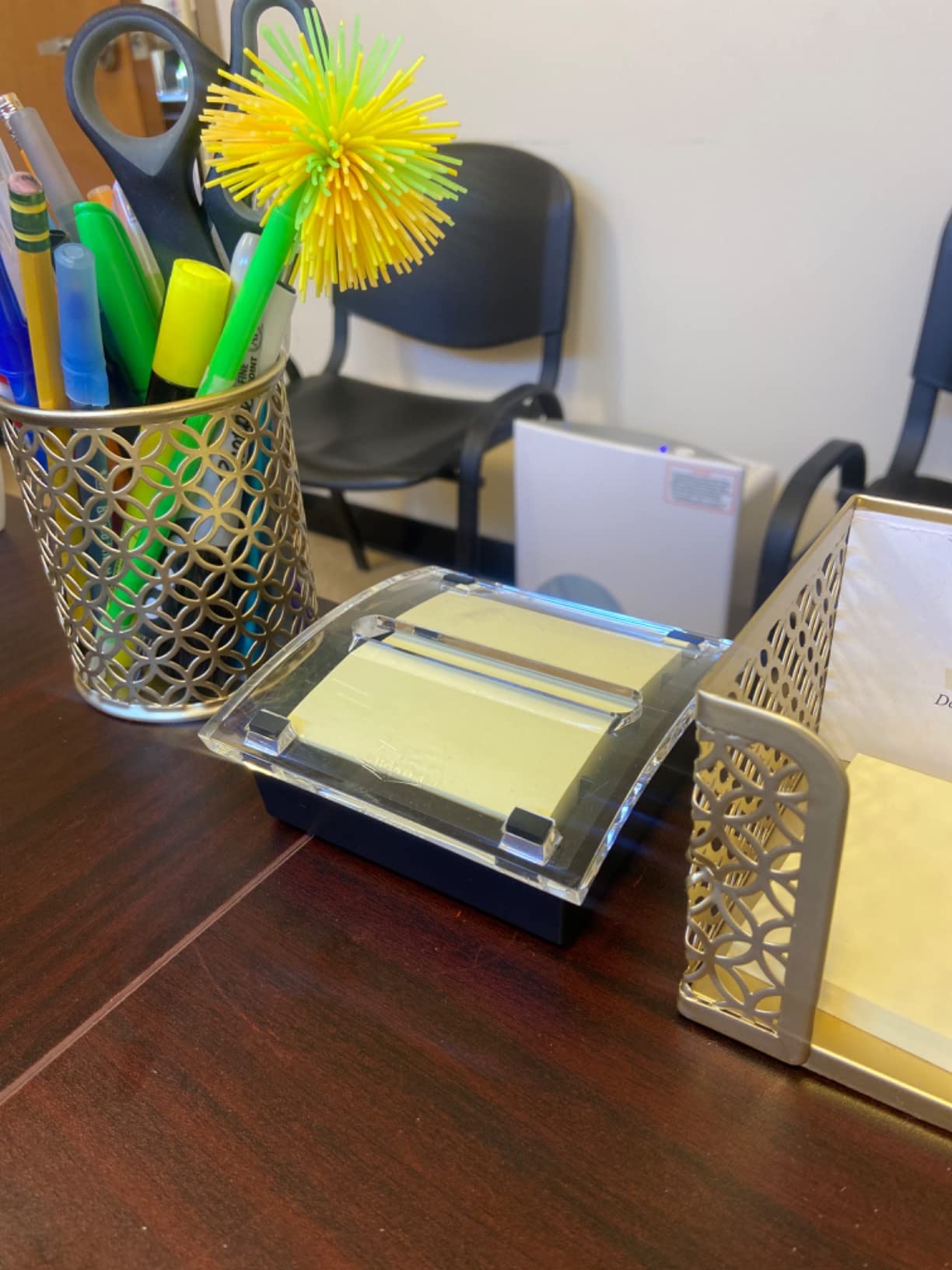 $3/mo - Finance Post-it Pop-up Notes Dispenser, 3x3 in, Black Base ...