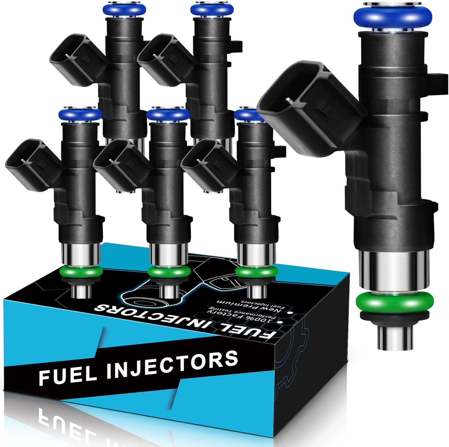 0280158028 Fuel Injectors For:-Dodge Charger Challenger Grand Caravan ...