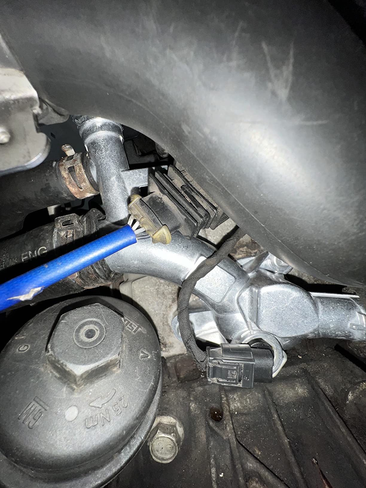 $6/mo - Finance MITZONE Upgraded Aluminum Coolant Housing Water Outlet ...