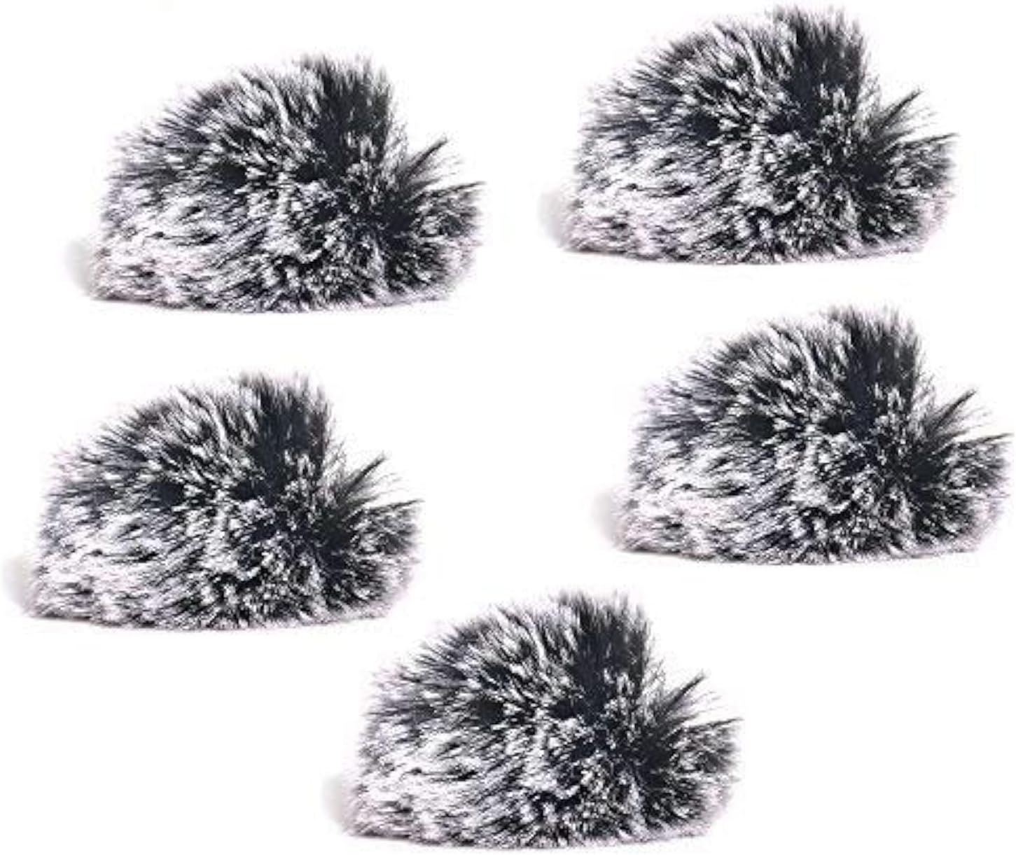 Amazon.com: Movo WS2 Furry Microphone Windscreen Muff for Microphones ...