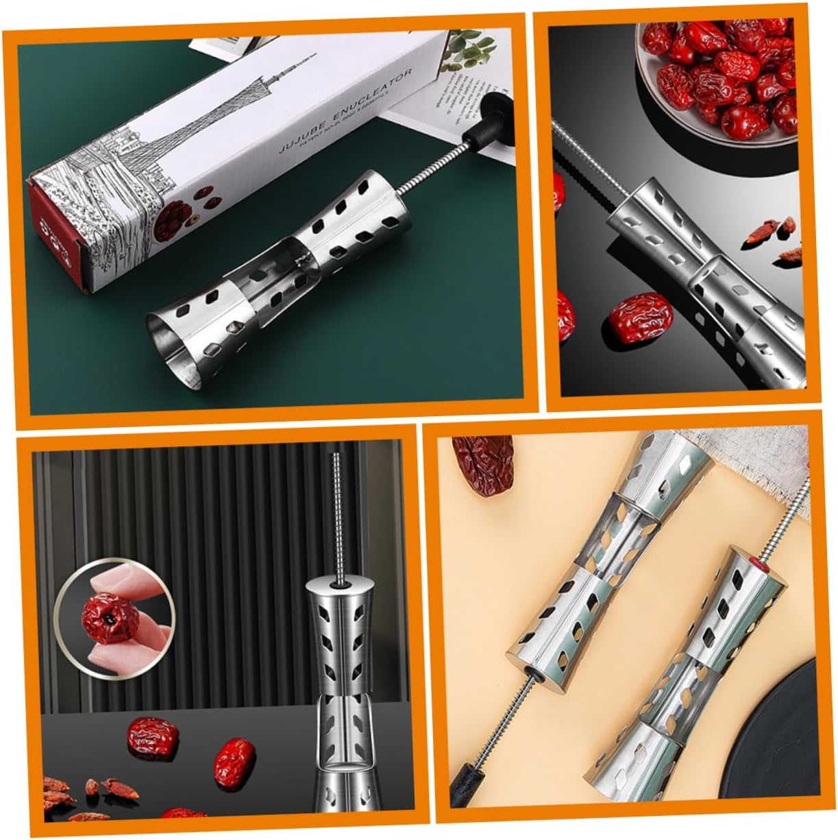 LIFKOME Cherry Pitter Cherry Core Cherry Depitter Cherry Fruit Pitter ...