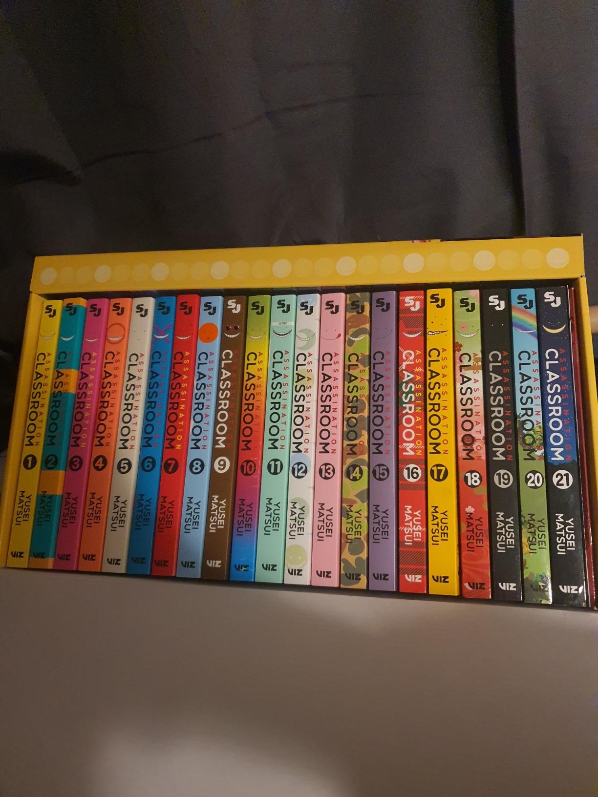 Assassination Classroom Complete Box Set: Includes volumes 1-21 with ...