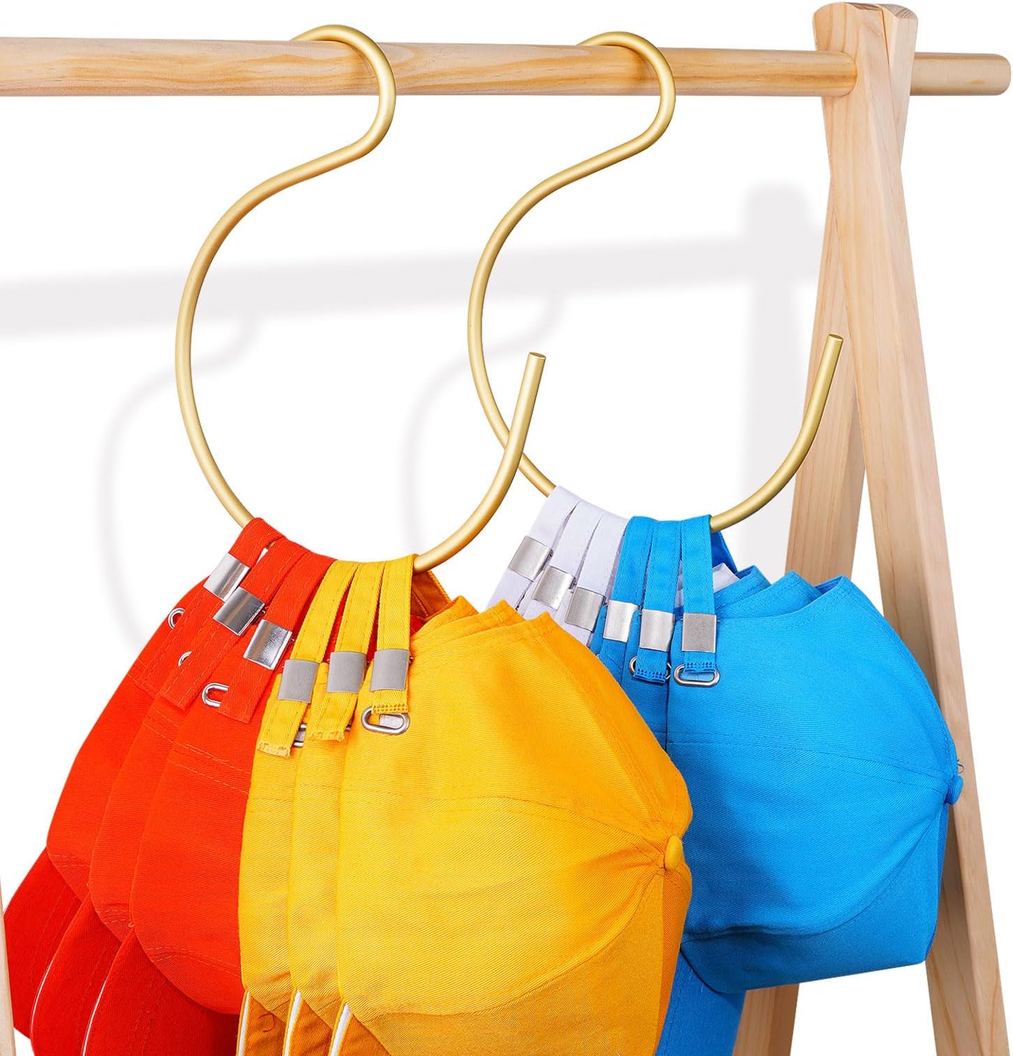 Amazon.com: Smunijon hat Hanger hat Organizer for Closet hat Hangers ...