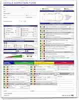 Car Inspection Sheet Buy Multi-Point Inspection Form - Generic – 172 Point Vehicle Inspection ...