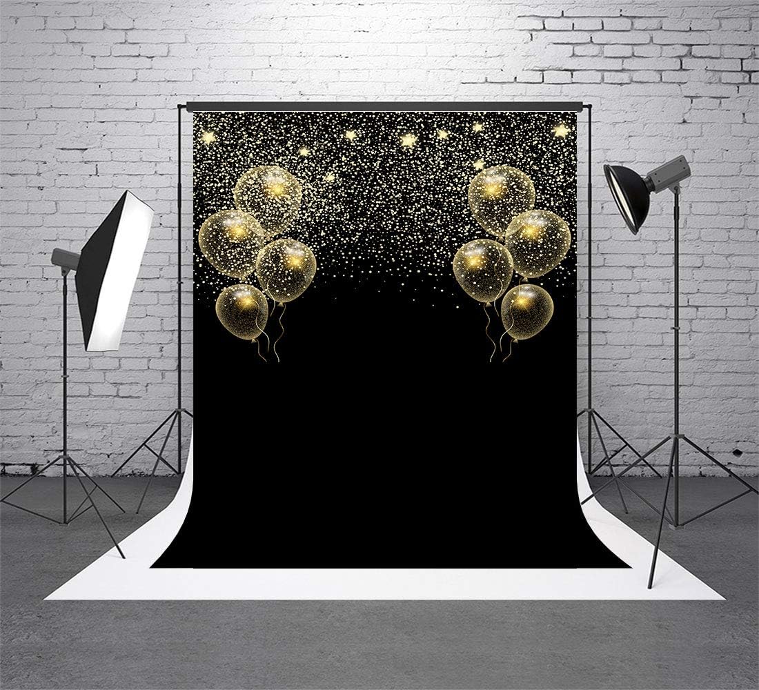Amazon.com : Happy Birthday Backdrop for Party Photography Balloon ...