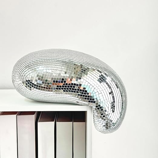 Amazon.com: Melted Disco Ball Decor – Handmade 11″ Mirror Tile Dripping ...