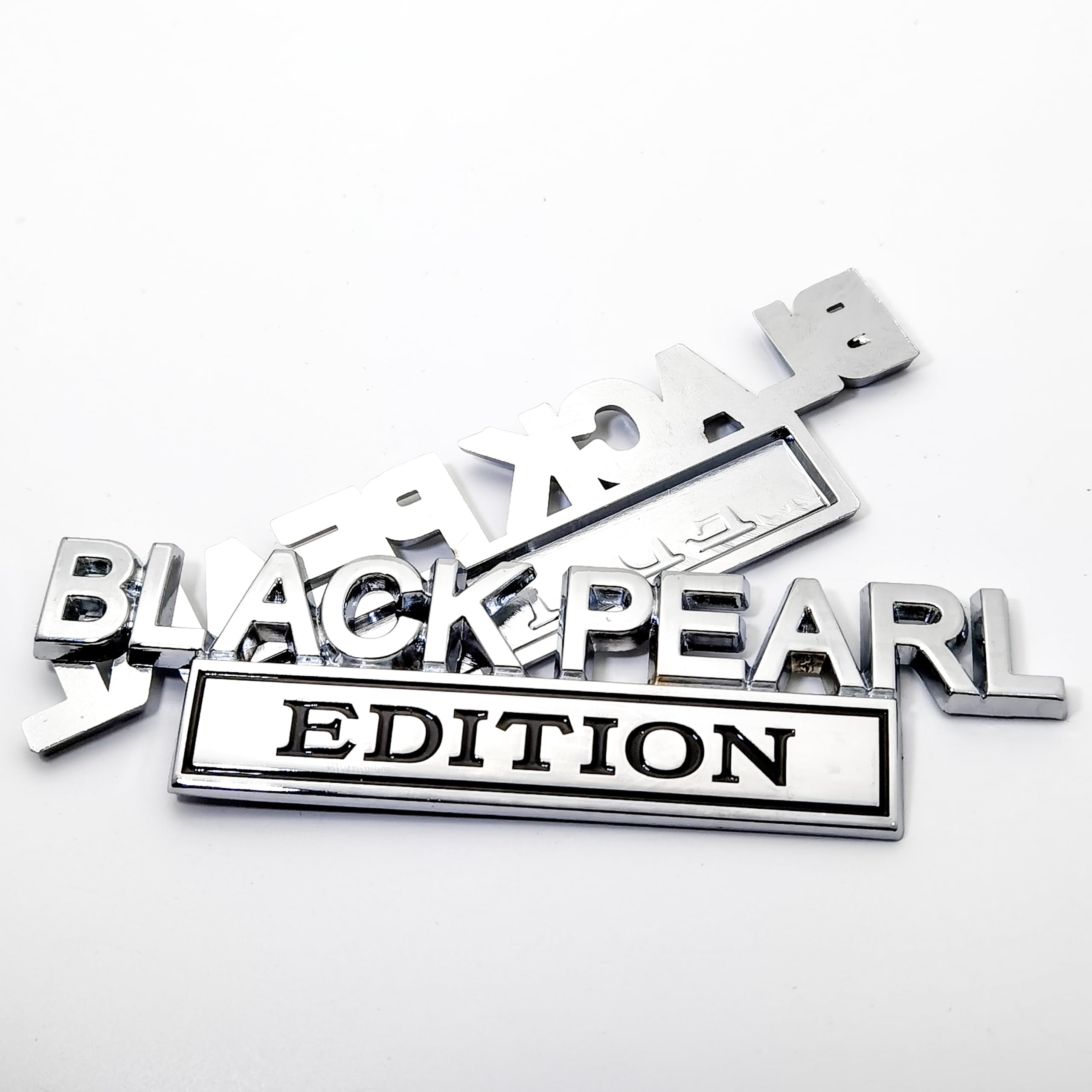 Snapklik.com : Classic Black Pearl Emblem Decal, Custom Full Metal 3D ...