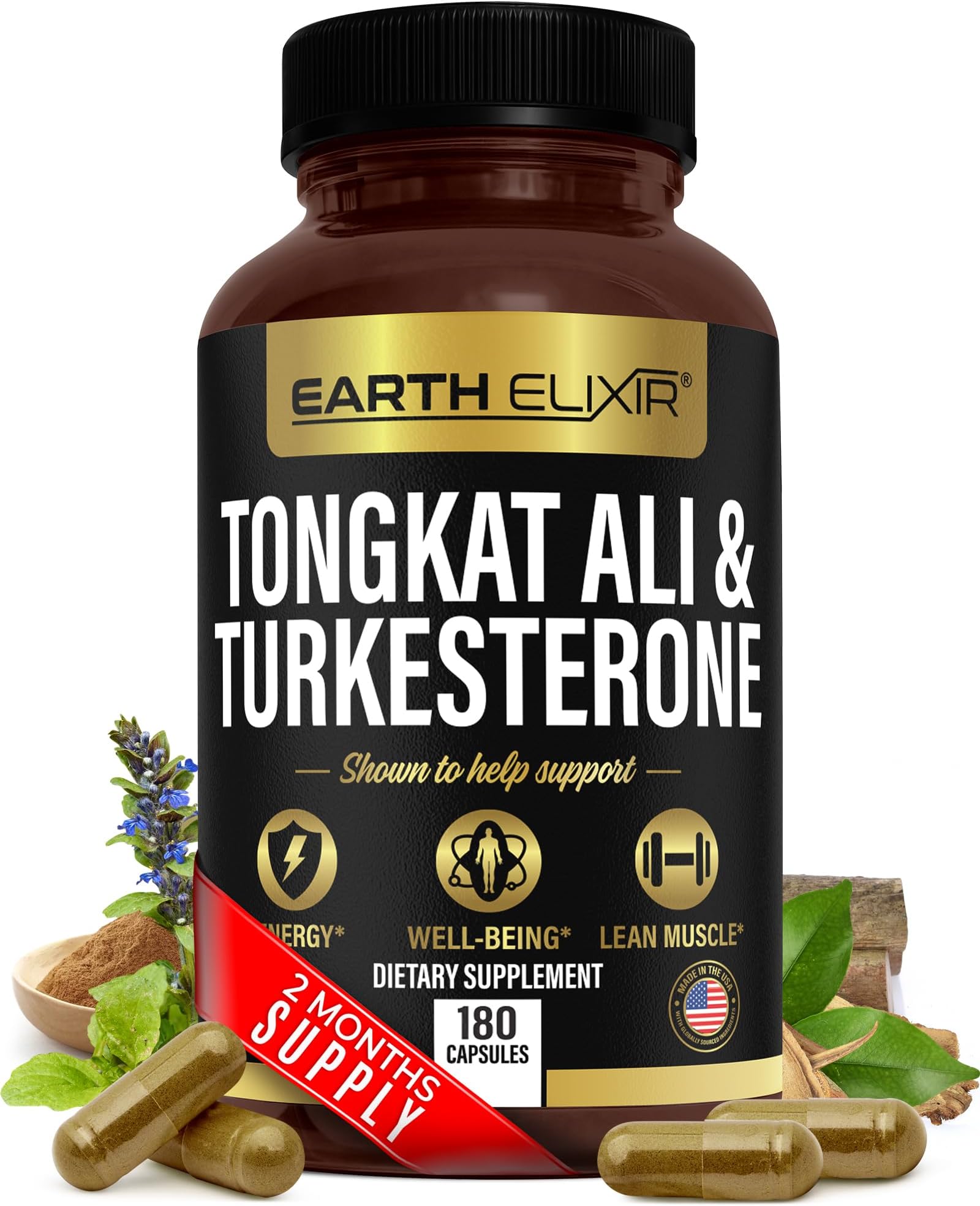 Amazon.com: Turkesterone Tongkat Ali for Men and Women – High Potency ...