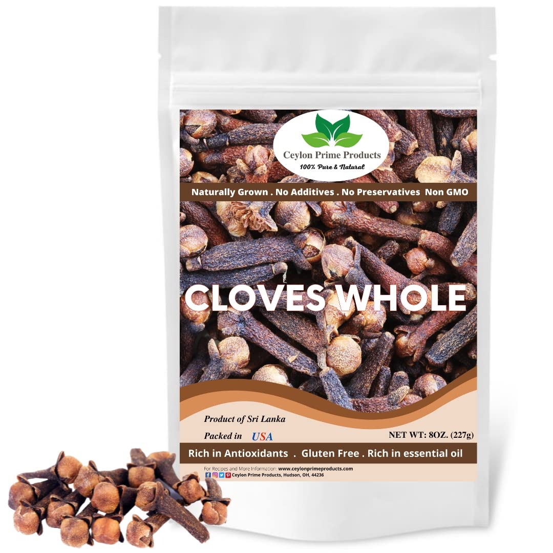 Amazon.com : Cloves Whole (8oz) |Strong Aroma and Flavor | Cloves for ...