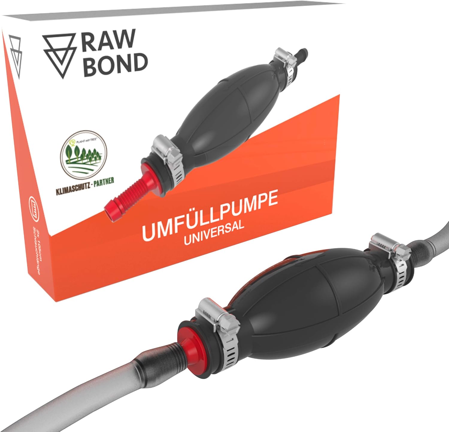 RAWBOND® Universal Handpumpe für Flüssigkeiten - Praktische Umfüllpumpe ...