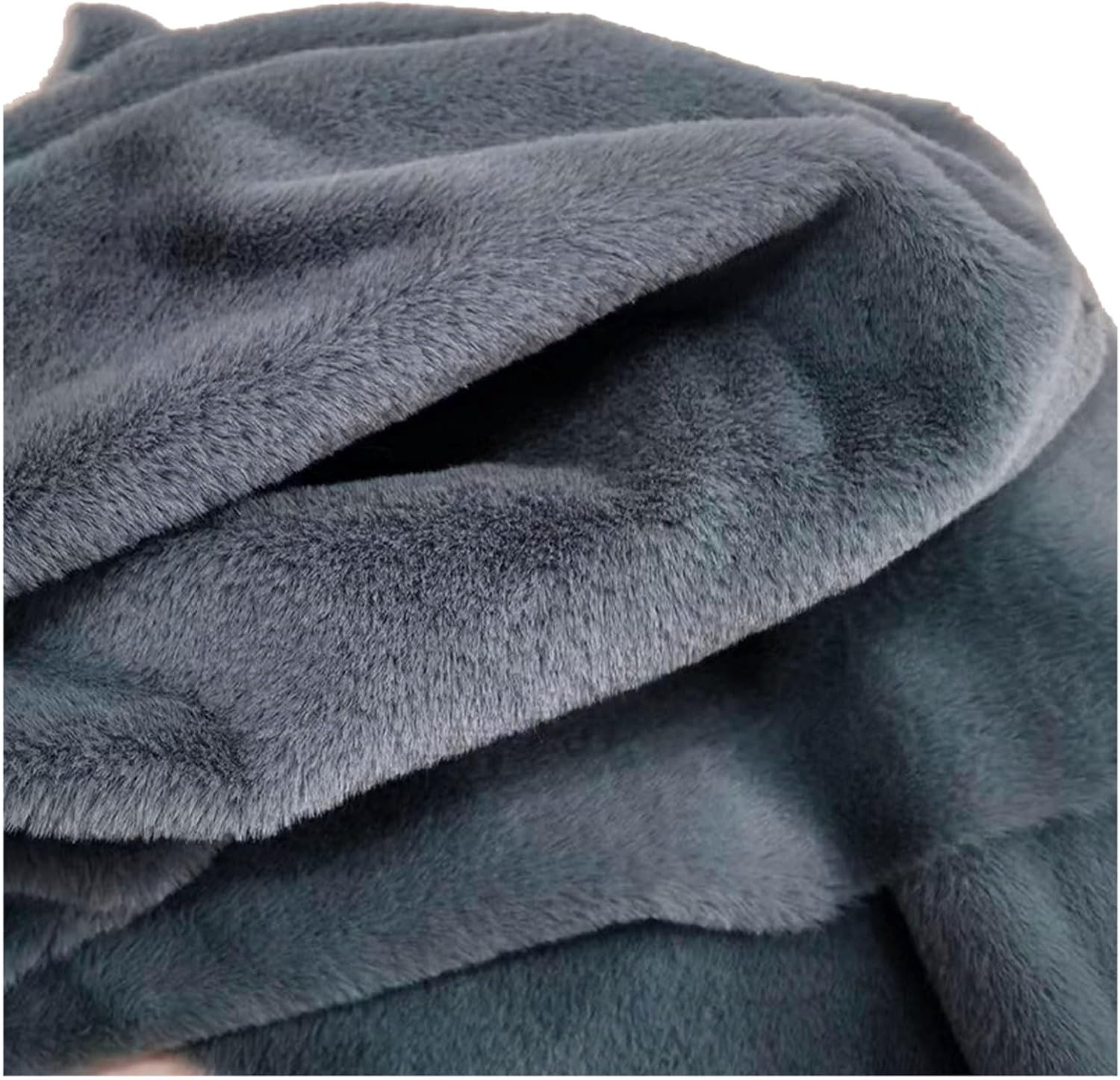 Amazon.com: Shaggy Faux Fur Fabric, Long Pile Fur Materials, 8mm Soft ...