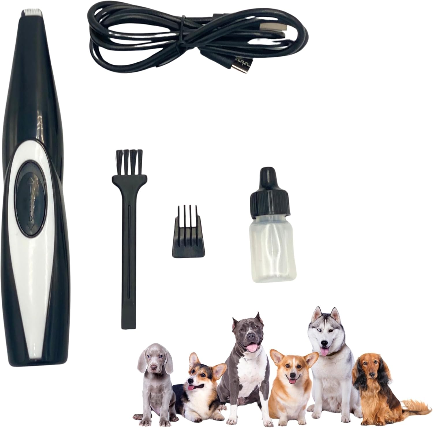 Amazon.com: Pet Trimmer Kit - Mini Cordless Electric Hair Grooming ...